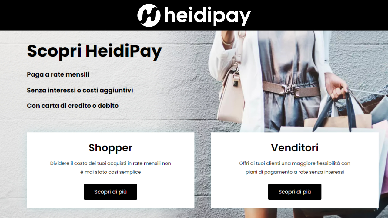 Heidipay: Acquista Ora Paga Dopo - Recensioni - Creditoggi