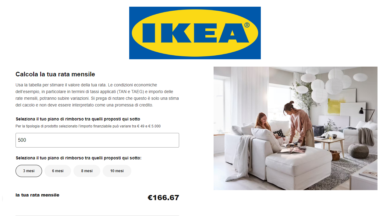Finanziamenti Ikea: Tasso Zero, Senza Busta Paga - Recensioni ...
